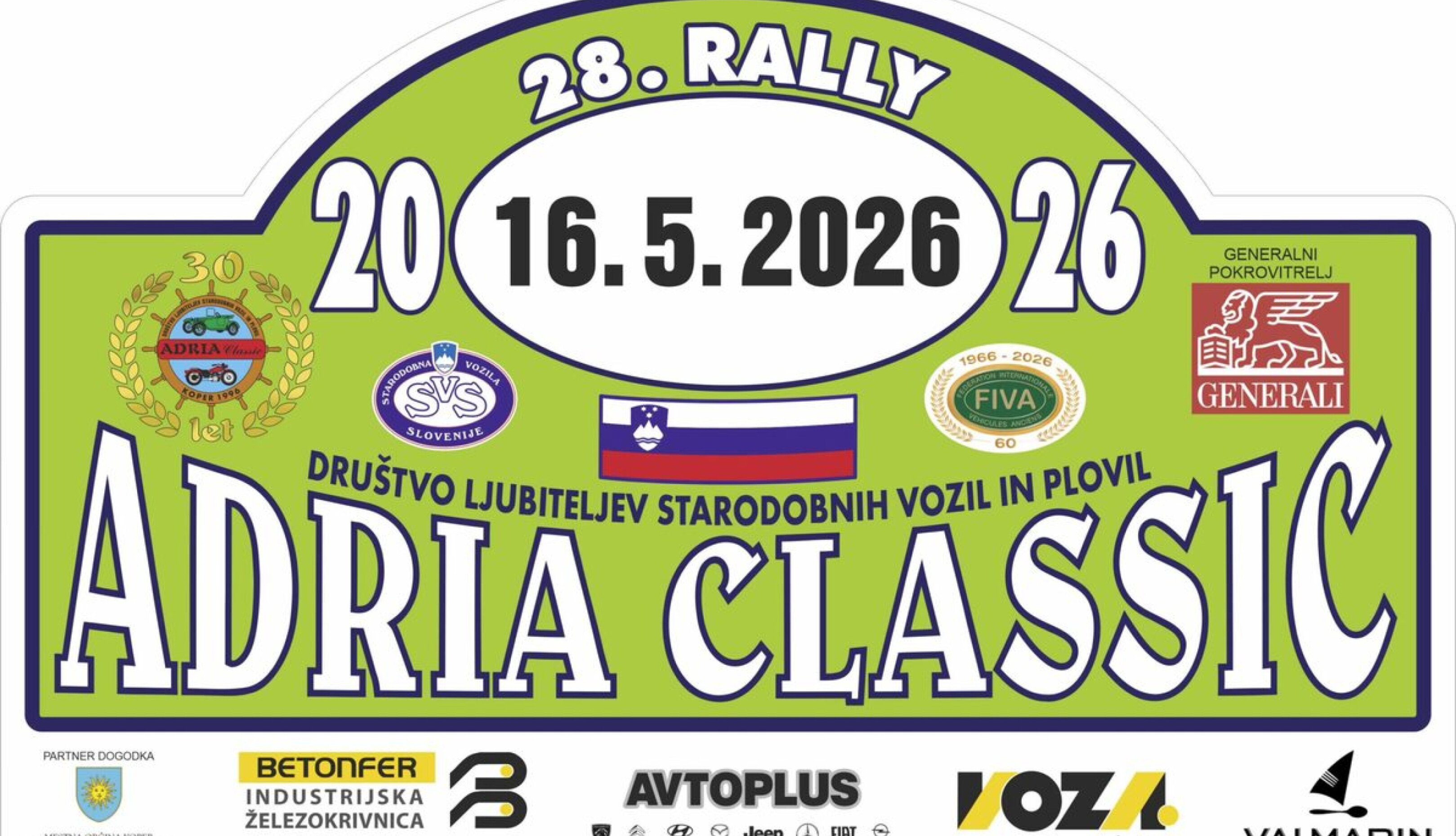 28th Adria Classic 2026 – Vintage Vehicle Gathering | Izola